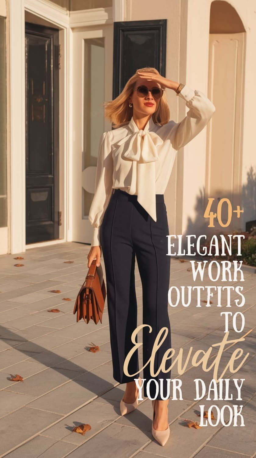 Stylish Work Outfits: Elevate Your Professional Wardrobe Effortlessly ...
